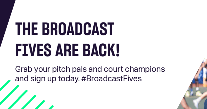 The Broadcast Fives are back! | The Film and TV Charity